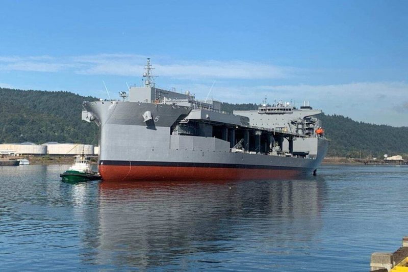 Commissioning the USNS Miguel Keith (ESB 5) - Navy League San Diego